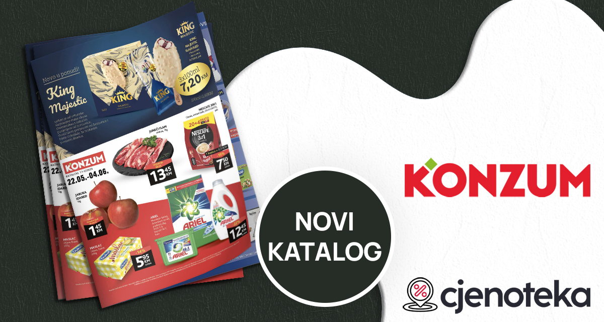 Konzum katalog od 22.05. do 04.06. - Konzum katalog
